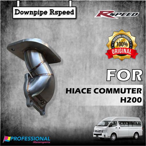 Jual Aksesoris Muffler Exhaust Downpipe Stainless Rspeed Hiace Commuter ...