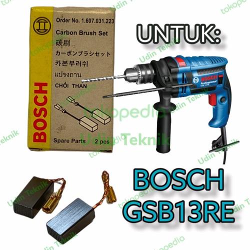 Jual carbon brush mesin bor BOSCH GSB13RE / arang mesin bor BOSCH GSB 13 RE - Jakarta Barat ...