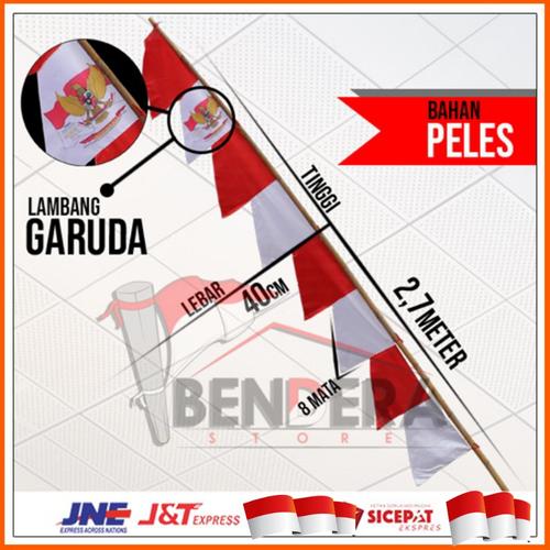 Jual bendera umbul umbul merah putih 8 gergaji dirgahayu Indonesia - Kab. Cianjur - Ndr82fashion ...