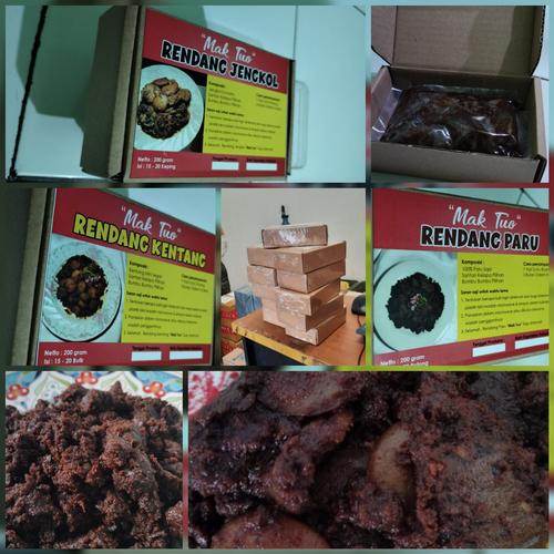 Jual Paket Hemat Dapet 3: Rendang Paru, Rendang Jengkol dan Rendang ...