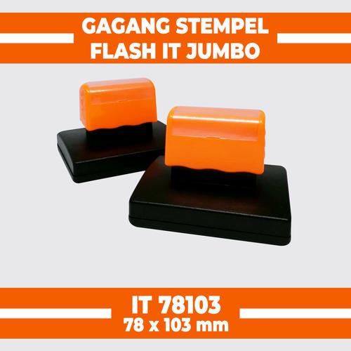 Jual Gagang Stempel FLASH Jumbo IT 78103 | 78 x 103 mm - Jakarta Utara ...