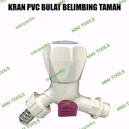 Jual Kran pvc SANHO taman putar 1/2"- SANHO keran pvc taman putar ...