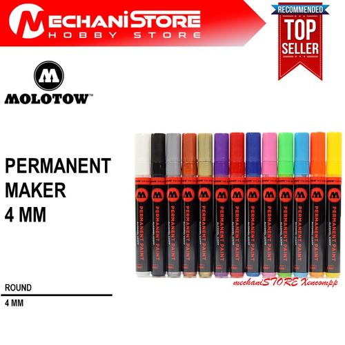 Jual MOLOTOW PERMANENT MARKER PAINT 4MM - SPIDOL WARNA PERMANEN - GOLD ...
