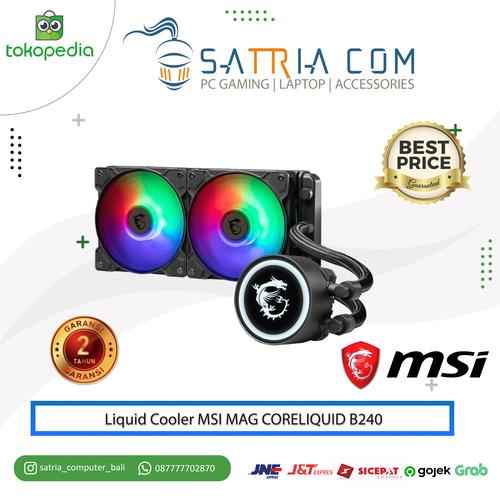 Jual Liquid Cooler MSI MAG CORELIQUID B240 - Kota Denpasar - Satria ...