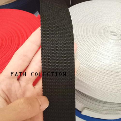 Jual TALI WEBBING 4 CM / TALI TAS / TALI WEBBING BISBAN TAS - Hitam ...