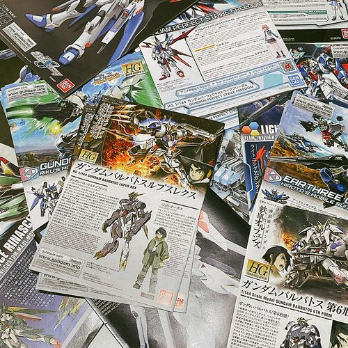 Jual HG HGUC HGIBO HGAW HGCE HGBF HGBD MANUAL - Kota Bandung - Gunpla ...