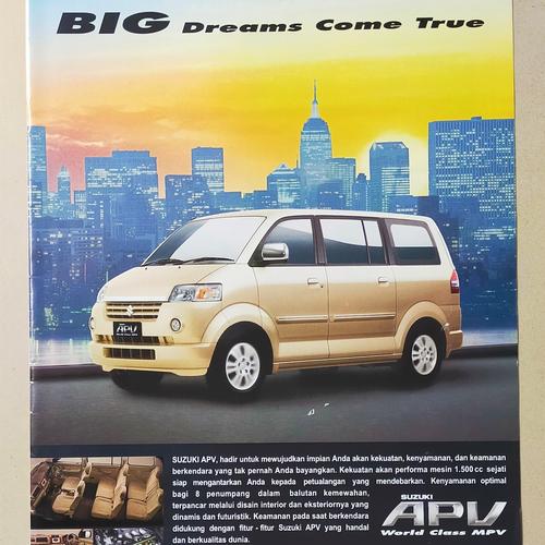 Jual Iklan cetak Mobil Suzuki APV - original dari majalah thn 2004 - Kota Tangerang Selatan ...