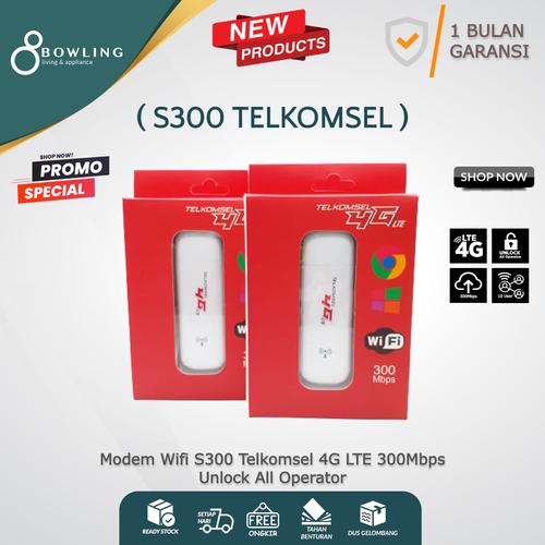 Jual Modem Wifi USB Wingle 4G LTE Unlock All Operator 300Mbps Telkomsel ...