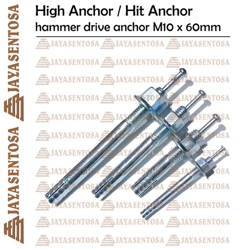 Jual High Anchor / Dynabolt ketok M10 x 60mm galvanis - Jakarta Pusat ...