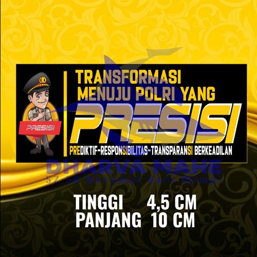 Jual Presisi, stiker Presisi, stiker polisi, stiker polri, stiker vinyl ...