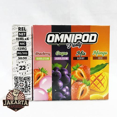 Jual PODS FRIENDLY OMNIPOD FRUITY PACK PODS 15ML X 4PCS BY OMNILAB ...