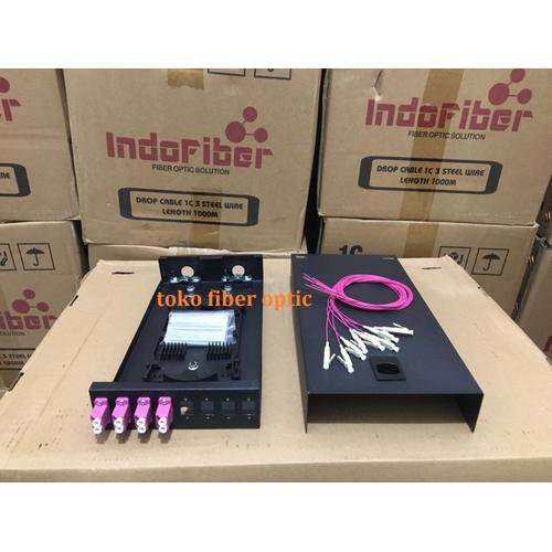Jual Roset besi 8 core LC Multimode OM4 / Roset FTTH/ OTB mini LC ...