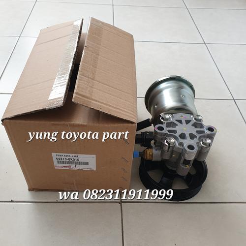 Jual PUMP ASSY STEERING 44310-0K010 TOYOTA INNOVA BENSIN & FORTUNER ...