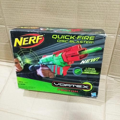 Jual mainan anak gun nerf vortex proton peluru bulat soft - Jakarta ...