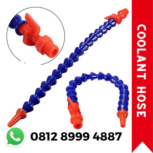 Jual SELANG OLI CNC STOP KRAN 1/4" COOLANT HOSE PLASTIC PANJANG 30CM ...