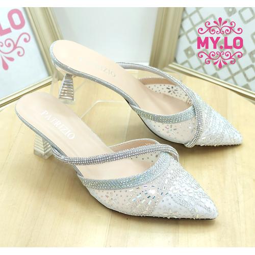 Jual SEPATU PESTA HEEL WEDDING WANITA IMPORT MS12A81 TERMURAH - SILVER ...