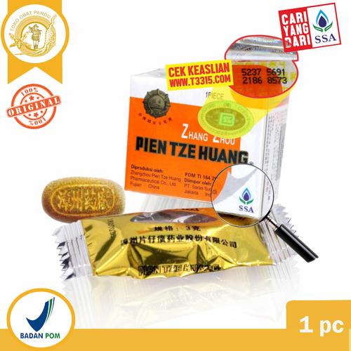 Jual PIEN TZE HUANG / PINAHONG / OBAT PASCA OPERASI - 10 KAPSUL - Kota ...