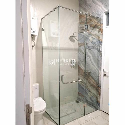 Jual GLASS SHOWER BOX Pintu Sekat Partisi Kaca Kamar Mandi Tempered (8 ...
