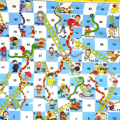 Jual Ular Tangga Snake & Ladders Mainan Ular Tangga Jumbo - Jakarta ...