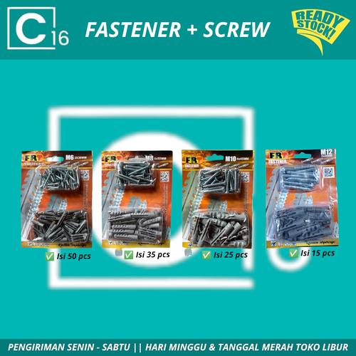 Jual Baut Sekrup Fastener Piser M6 M8 M10 M12 Baut Tembok - Kota ...
