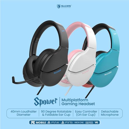 Promo Sades SPower Multiplatform Gaming Headset Stylish Appearance ...