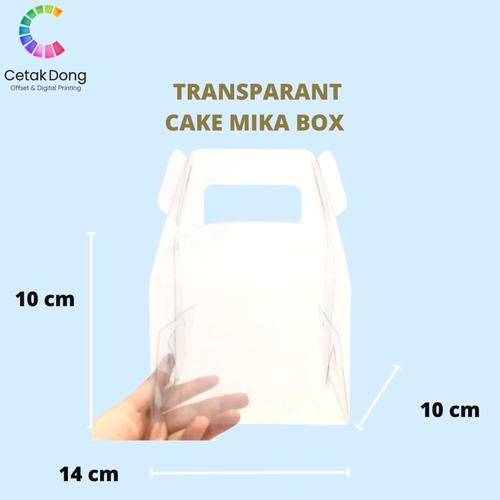 Jual BOX MIKA PLASTIK TRANSPARAN / HAMPERS / GABLE / KOTAK KADO ...