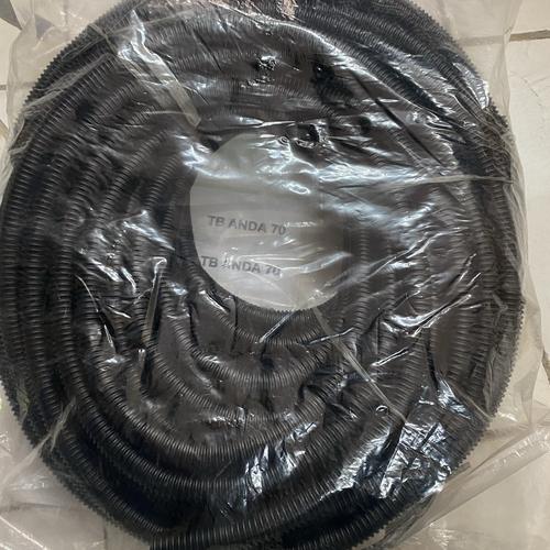 Jual Selang spiral 3/4 hitam/ selang kabel/ fleksibel kabel 3/4 hitam ...