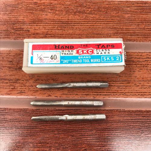 Jual HAND TAPS SKC 1/8 - 40 MATA TAP TAB PEMBUAT PELUBANG DRAT ...