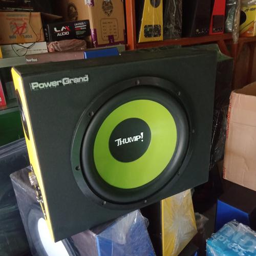 Jual AUDIO MOBIL THUMP 12"AKTIF PLUS POWER AMPLIFIER SUARA BASS ...