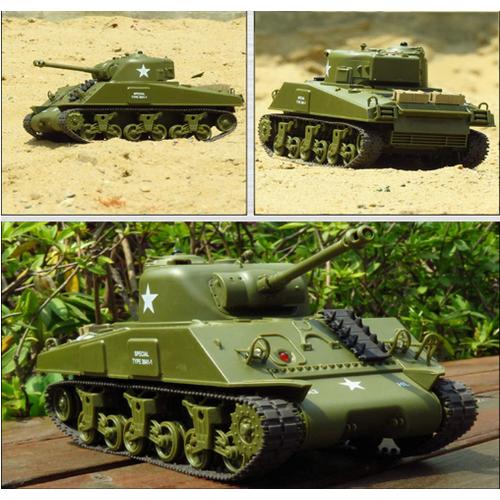Jual RC Sherman M4A3 US - Pershing M26 US IR Battle Tank 2.4Ghz 1/30 ...