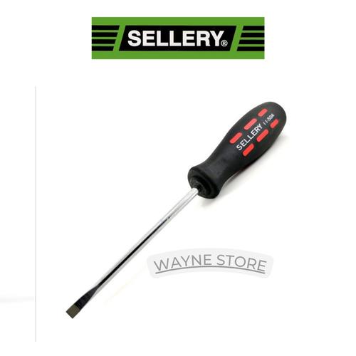 Jual OBENG PLAT OBENG MINUS GAGANG KARET 4 INCH X 5MM (-) SELLERY 11 ...