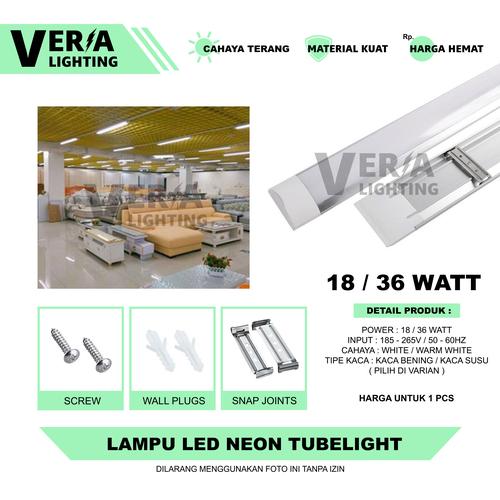 Jual LED Neon 18 Watt 36 Watt Pengganti Lampu TL Kap RM Good Quality ...