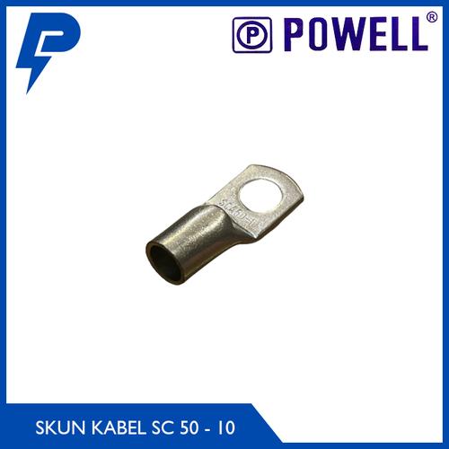 Jual Skun Kabel / Cable Lug Tembaga SC 50-10 12 50mm M10 M12 - SC50-10 ...