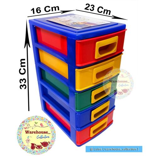 Jual MINI CONTAINER SUSUN 5 ACM5 / LACI MINI PLASTIK / ALPHA CONTAINER ...