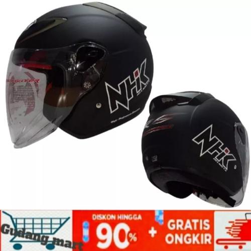 Jual Hlem nhk R6 Hitam dof Official Helm NHK Original World Class SNI ...