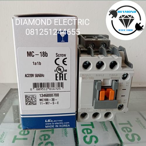 Jual LS Kontaktor MC-18B 3P 110V 220V 380V AC Coil /MC 18B LS ELECTRIC ...