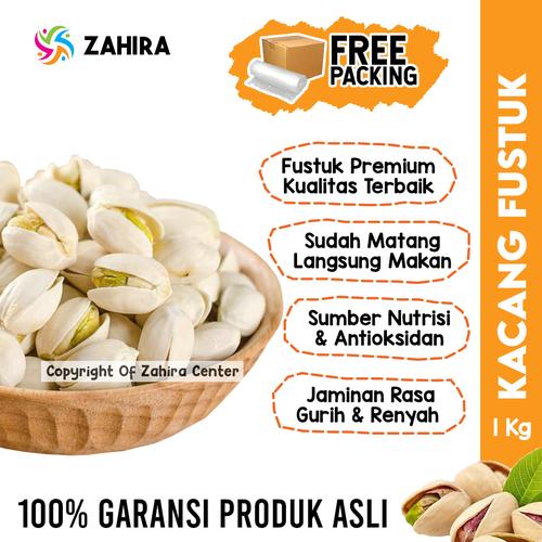Jual Kacang Fustuk 1KG Pistachio Khas Arab Saudi Almond Mede Oleh-oleh Haji - Kota Surabaya ...