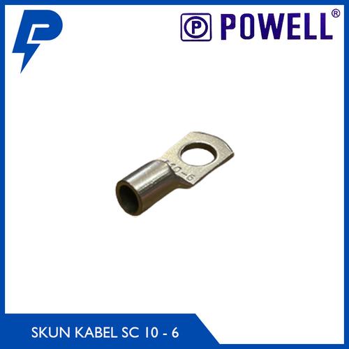Jual Skun Kabel / Cable Lug Tembaga SC 10-6 10mm M6 - Jakarta Barat ...