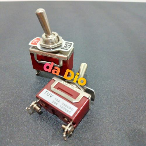 Jual 2 PIN SAKLAR SWITCH TOGGLE TOGLE TOMBOL ON OFF 2 PIN BESI SWIT ...