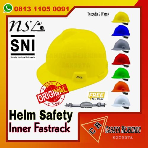 Jual Helm Safety Proyek NSA SNI Fastrack (Free Tali Dagu Elastis ...