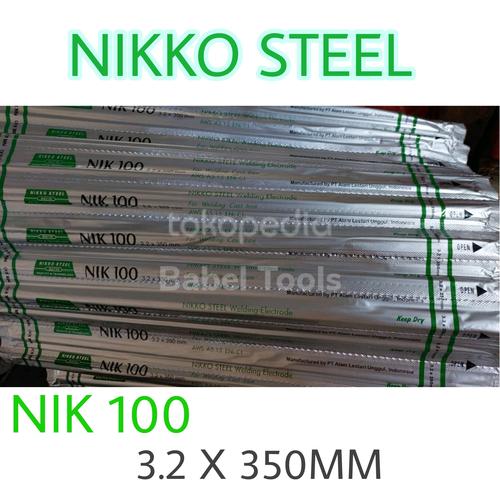 Jual NIKKO STEEL NIK100 3.2 X 350MM | kawat las ancuran / babet - Kota Pangkal Pinang - Babel ...