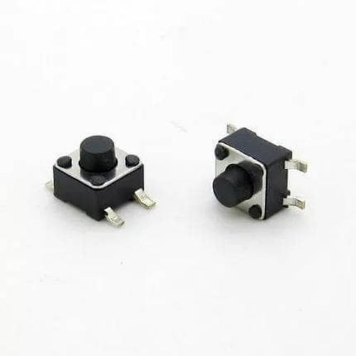 Jual Push Button 6x6x6 SMD 4pin Tactile Momentary Switch Tombol Reset ...