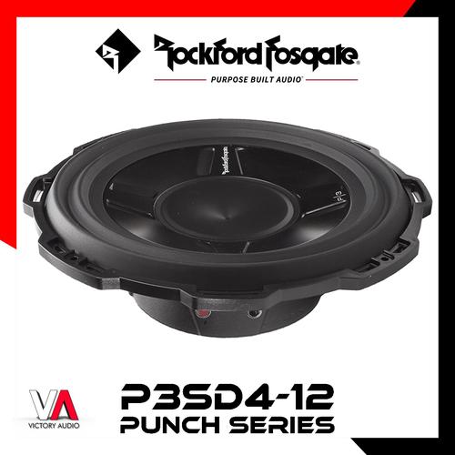 Jual Subwoofer ROCKFORD FOSGATE PUNCH SERIES P3SD4-12 DVC P3 SLIM 12 ...