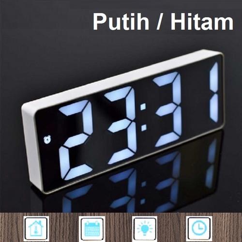 Jual Jam Meja Digital Led Weker Table Tidur Digital Alarm Clock GH-071 ...