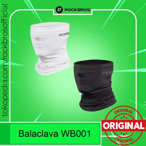 Jual MASKER SEPEDA ROCKBROS WB-001B PUTIH SCARF SLAYER MOTOR GOWES ANTI ...