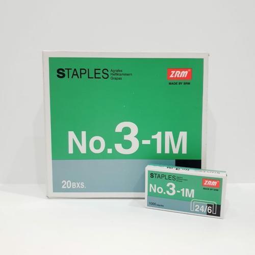 Jual ECER Isi Staples ZRM No 3 24/6/Isi Stapler/Isi Hekter/Refill ...