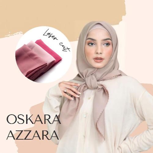 Promo AZARA HIJAB SEGI EMPAT OSKARA LASER CUT JILBAB POLOS SEGI EMPAT ...