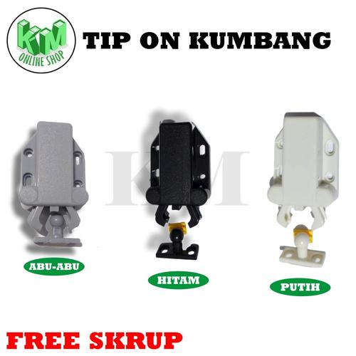 Jual Push Open Latch Minilatch Tip On Kumbang Push To Open Mini Latch ...
