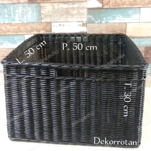Jual Keranjang kotak rotan besar jumbo laundry murah - Kab. Majalengka ...