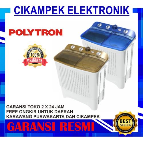Jual MESIN CUCI POLYTRON PWM 7072 7KG 2 TABUNG PWM7072 7 KG - Kab ...